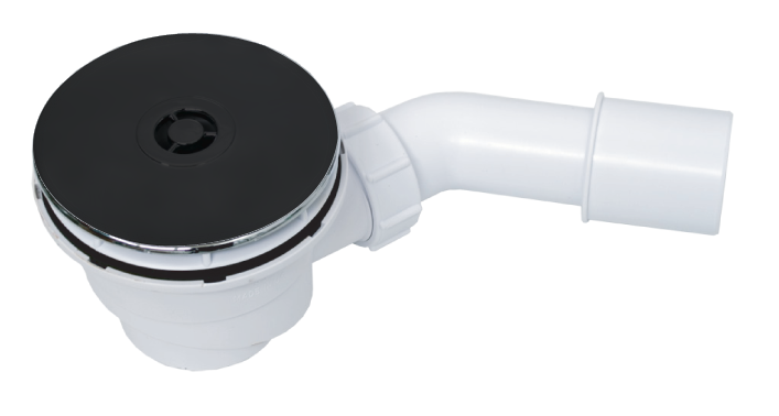 Accessories - SIPHON FOR SHOWER TRAY - BLACK - Aquaestil